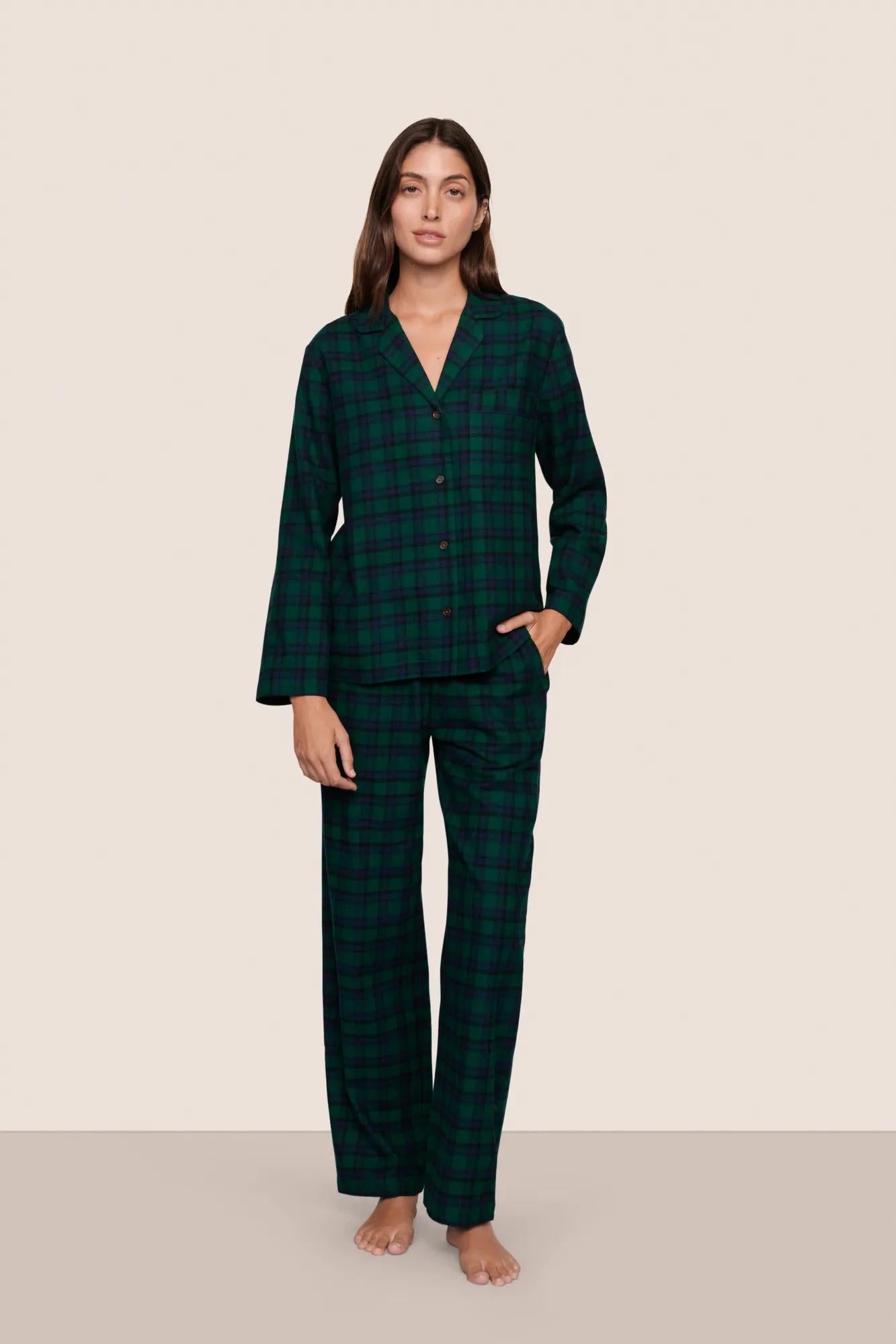Flannel Long PJ Set – Eberjey