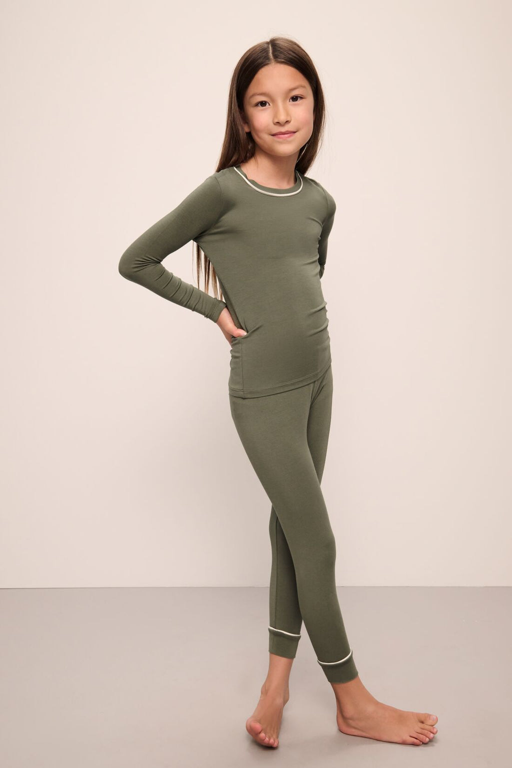 Kids TENCEL™ Modal Unisex Long PJ Set – Eberjey